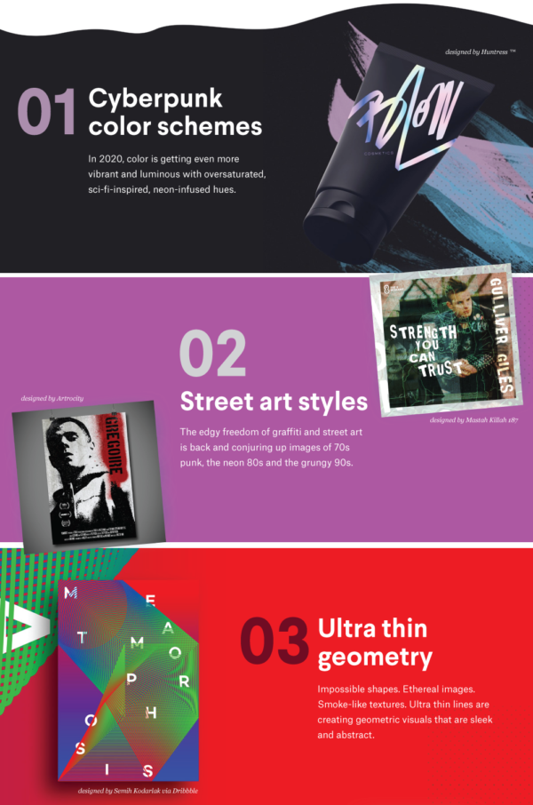 2020 Graphic Design Predictions By Industry Insiders - Flat Icons