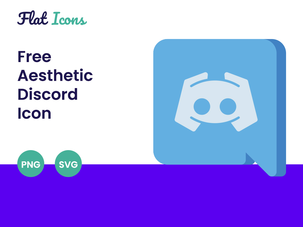 Free Discord Aesthetic Icon Flat Icons