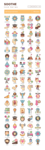 85 Self Improvement Icon Set - Flat Icons