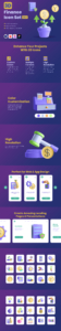 3D Finance Icon Set - Vol 2 - Flat Icons