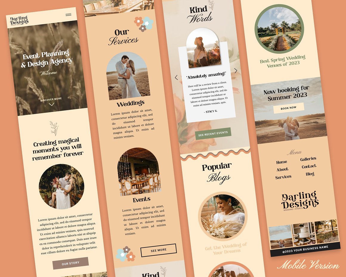 Darling - Flat Icons