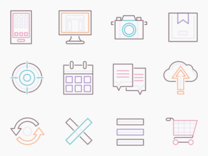60 Interface Icon Set - Flat Icons