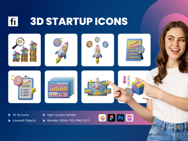 3D Icons Archives - Flat Icons