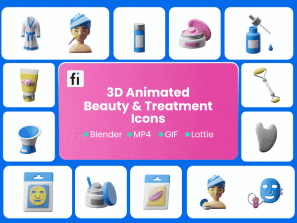 Animated icons - Flat Icons