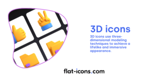 What are the icon styles? - Flat Icons