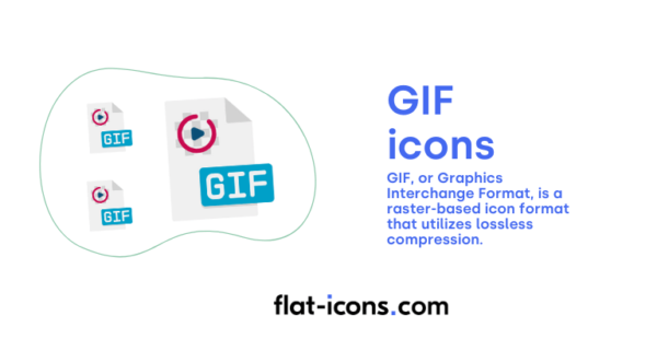 What are the icon formats? - Flat Icons