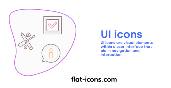 What are the icon types? - Flat Icons