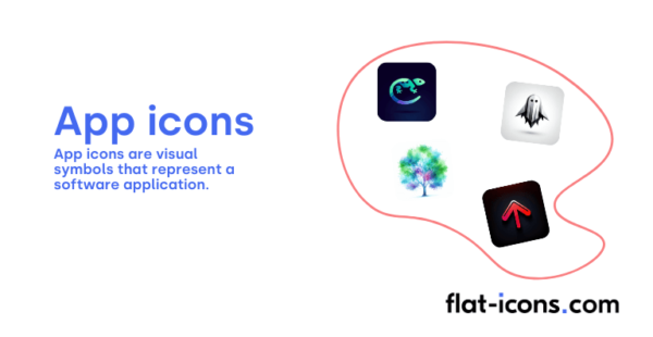 What are the icon types? - Flat Icons