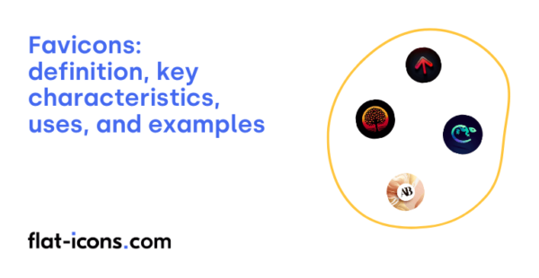 Brand Icons: definition, key characteristics, uses, and examples - Flat ...