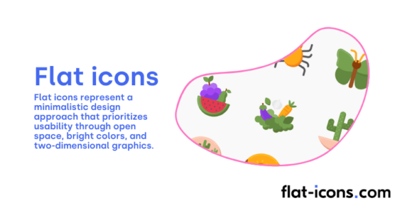 What are the icon styles? - Flat Icons
