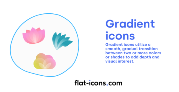What are the icon styles? - Flat Icons