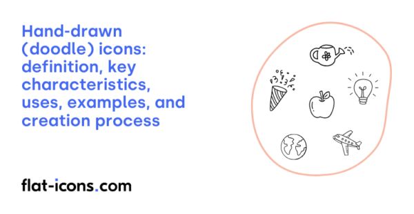 Flat icons: definition, key characteristics, uses, examples, and ...