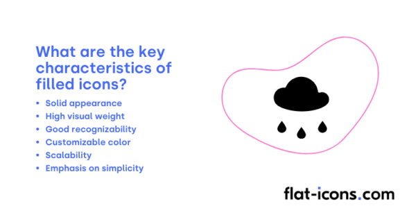 Filled icons: definition, key characteristics, uses, examples, and ...