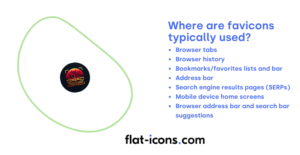 Favicons: definition, key characteristics, uses, and examples - Flat Icons